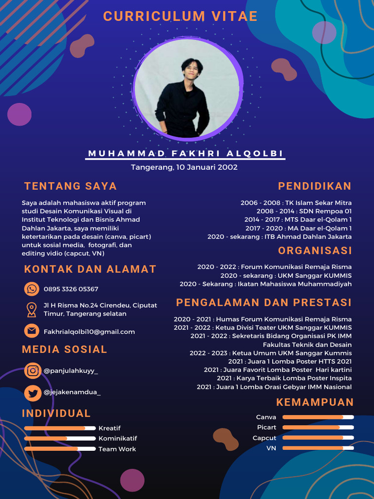 CV Desain FAKHRI ALQOLBI | PDF