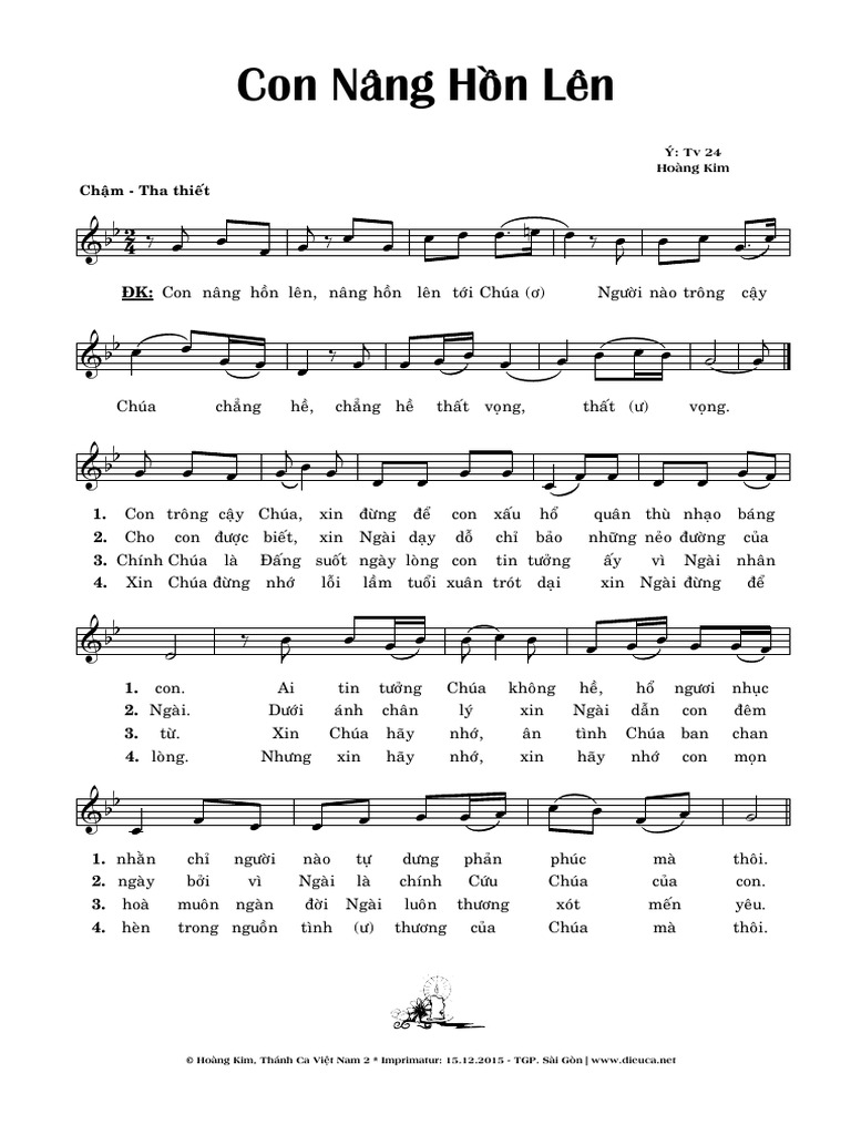 Con Nang Hon Len - Hoang Kim | PDF