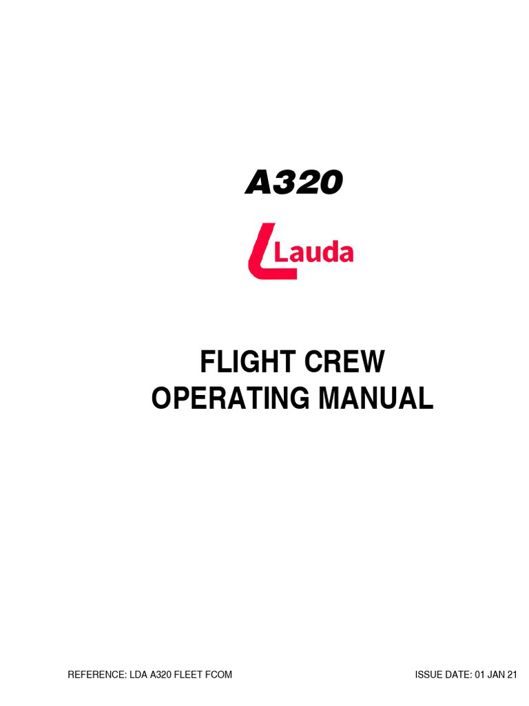 Flight Crew Operating Manual (FCOM) Part 1 | PDF