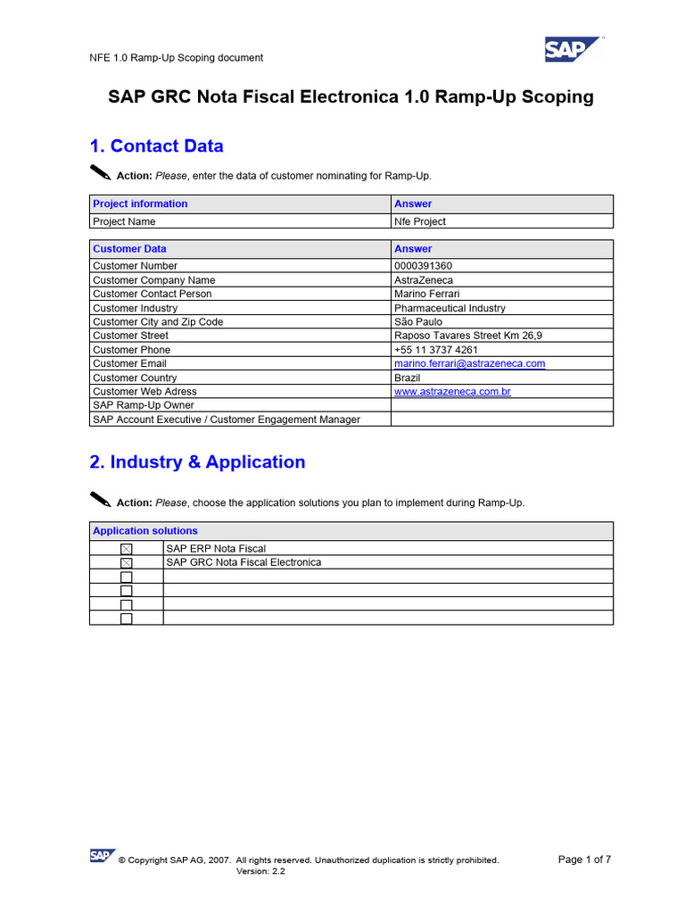 2.0 Scoping NFE Rump Up Assessment | PDF