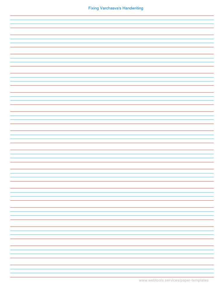 Improving Varchasva's Handwriting | PDF