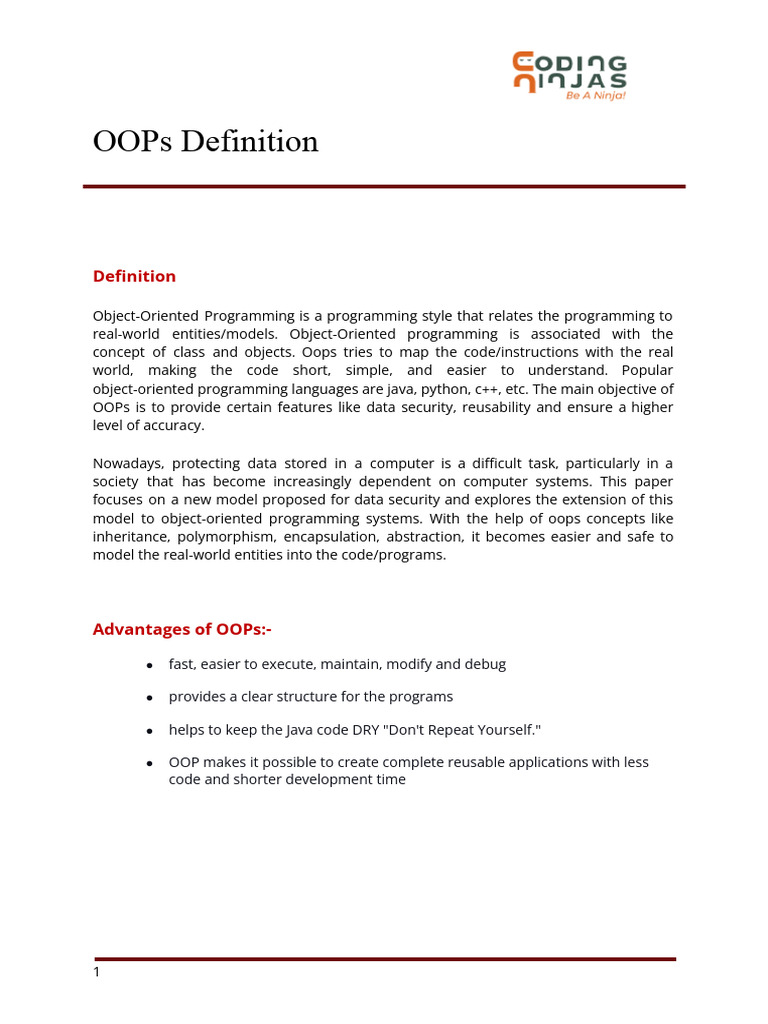 GP OOPS in Java | PDF GP OOPS in Java | PDF