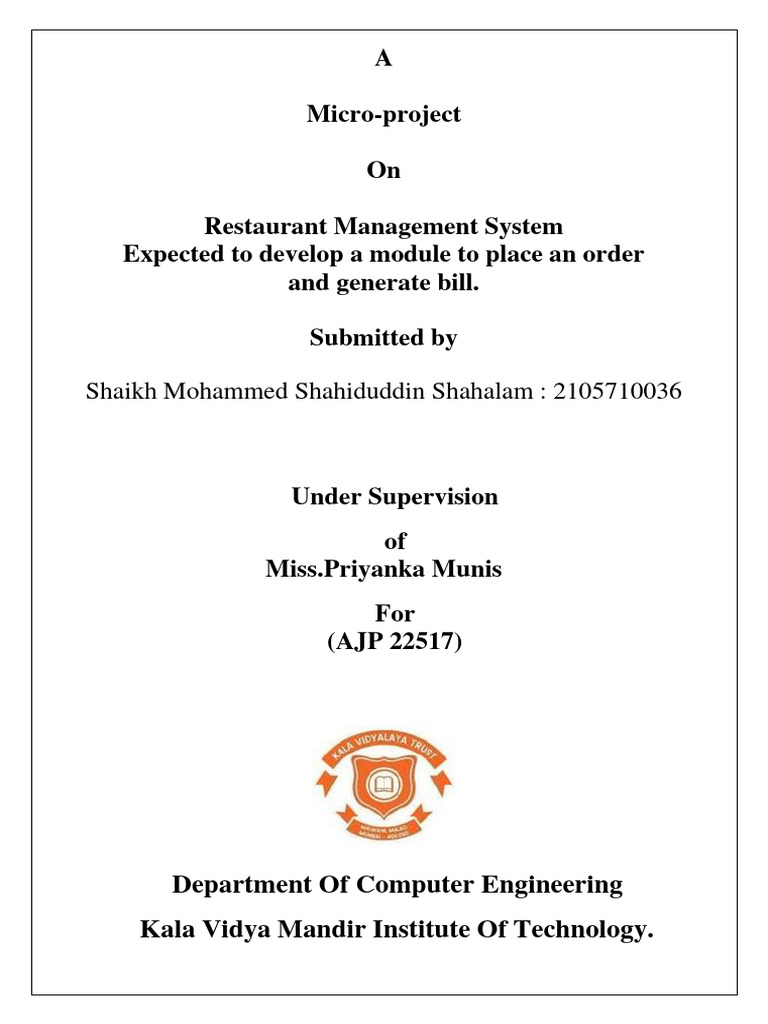 AJP Microproject | PDF AJP Microproject | PDF