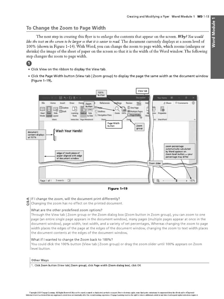 Module 11 - MS Word (2-Ii) | PDF