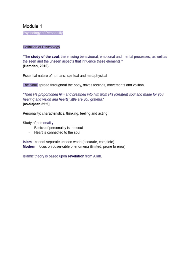 PPOP 102 Module Notes 1-8 - Saaliha Imran | PDF | Extraversion And ... PPOP 102 Module Notes 1-8 - Saaliha Imran | PDF | Extraversion And ...