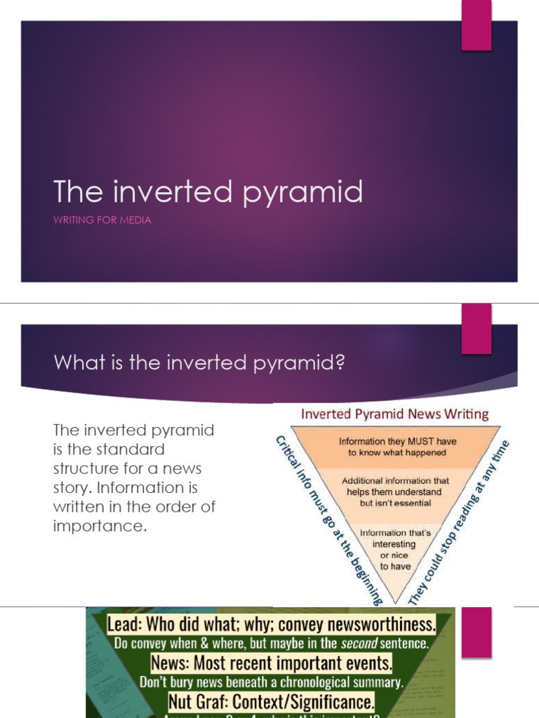 Inverted Pyramid PDF | PDF
