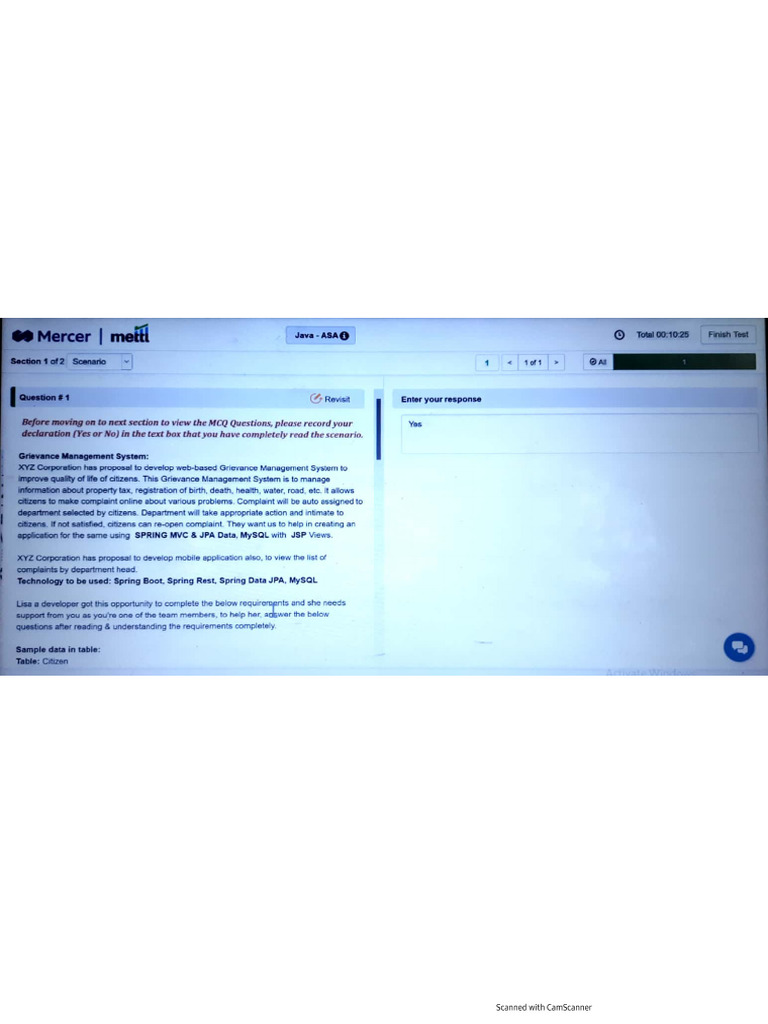 Java Main Exam | PDF