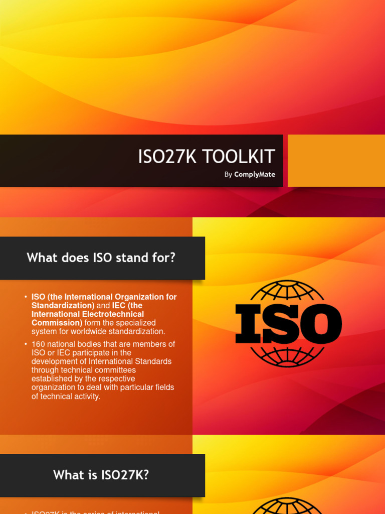 Iso27k Toolkit | PDF