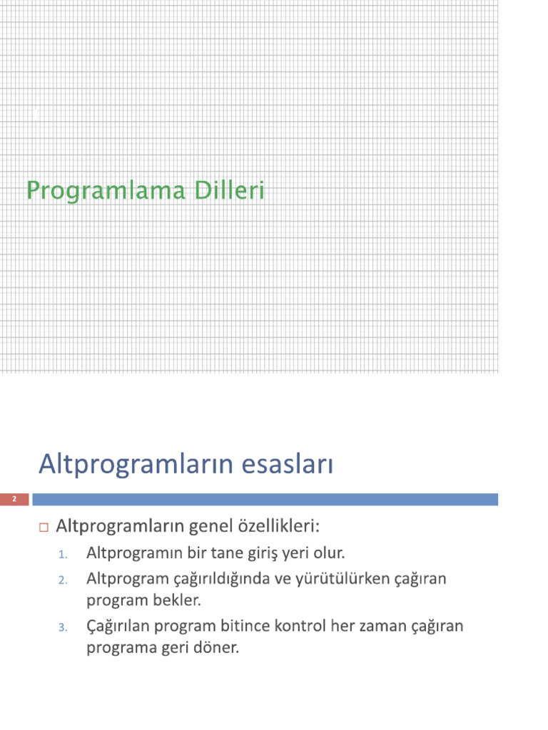 Bölüm | PDF | Software Development | Programming Paradigms