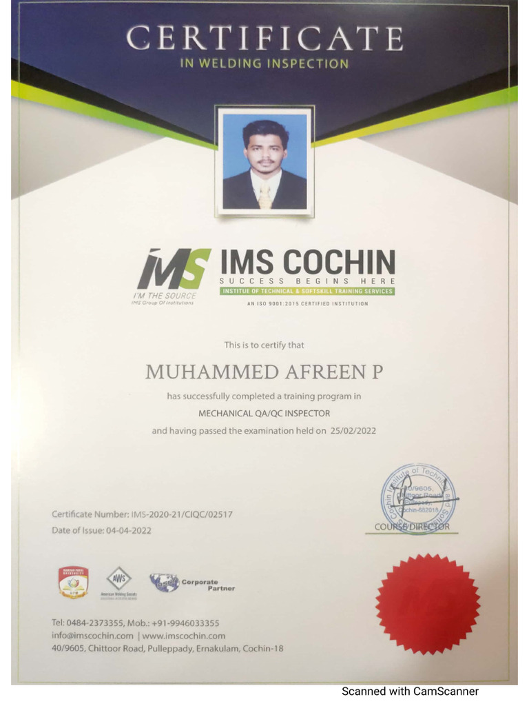 Muhammed Afreen P | PDF