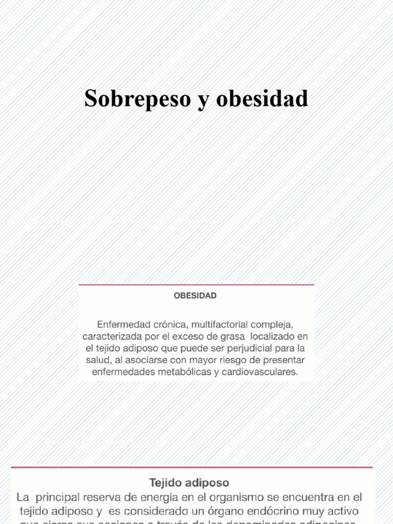 Sobrepeso y Obesidad | PDF Sobrepeso y Obesidad | PDF