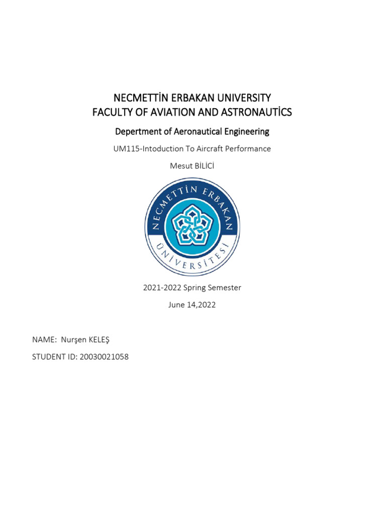 Intro To Aircraft Performance | PDF