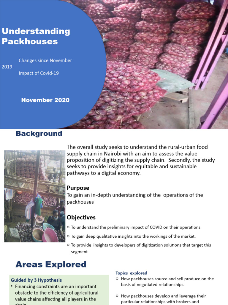 Understanding The Value Chains of Fresh Produce in Northern Nairobi A ...