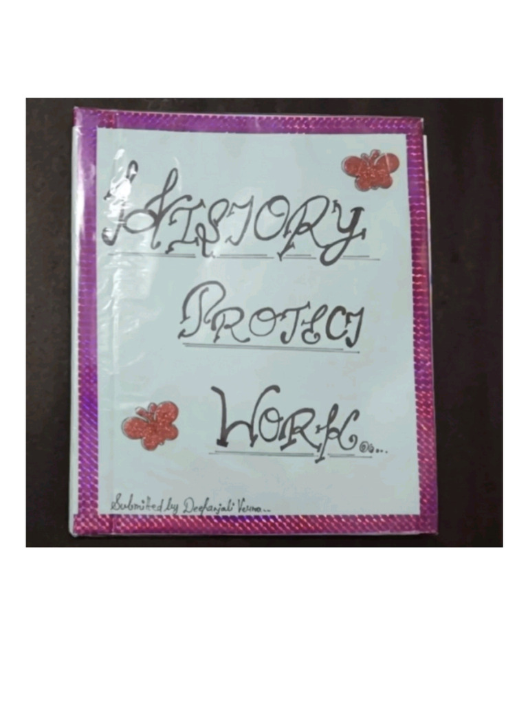 History Project File Class 12th | PDF History Project File Class 12th | PDF