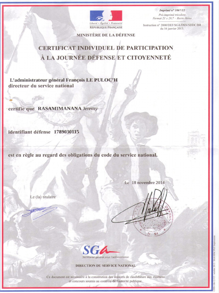 Duplicata Attestation Japd | Demande Duplicata Jdc – AQNY