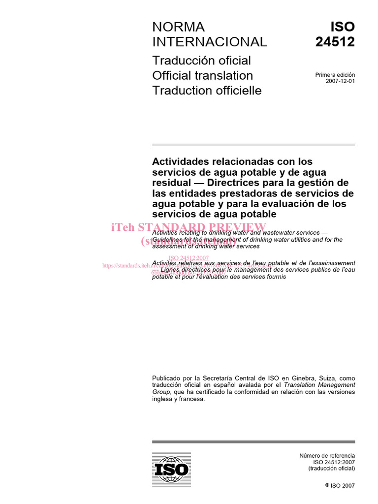 Iso 24512 2007 | PDF