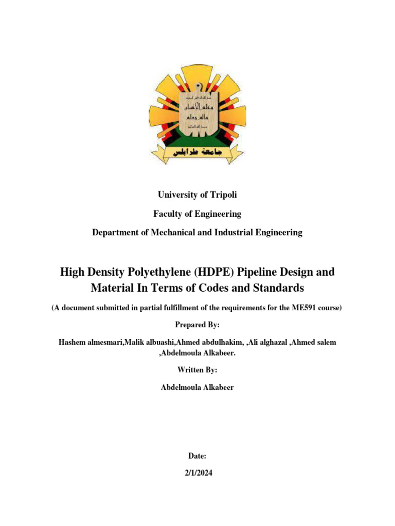 HDPE Design Codes - 094139 | PDF | Science & Mathematics