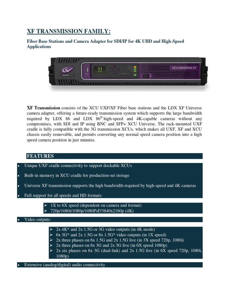 Xcu Universe Uxf | PDF