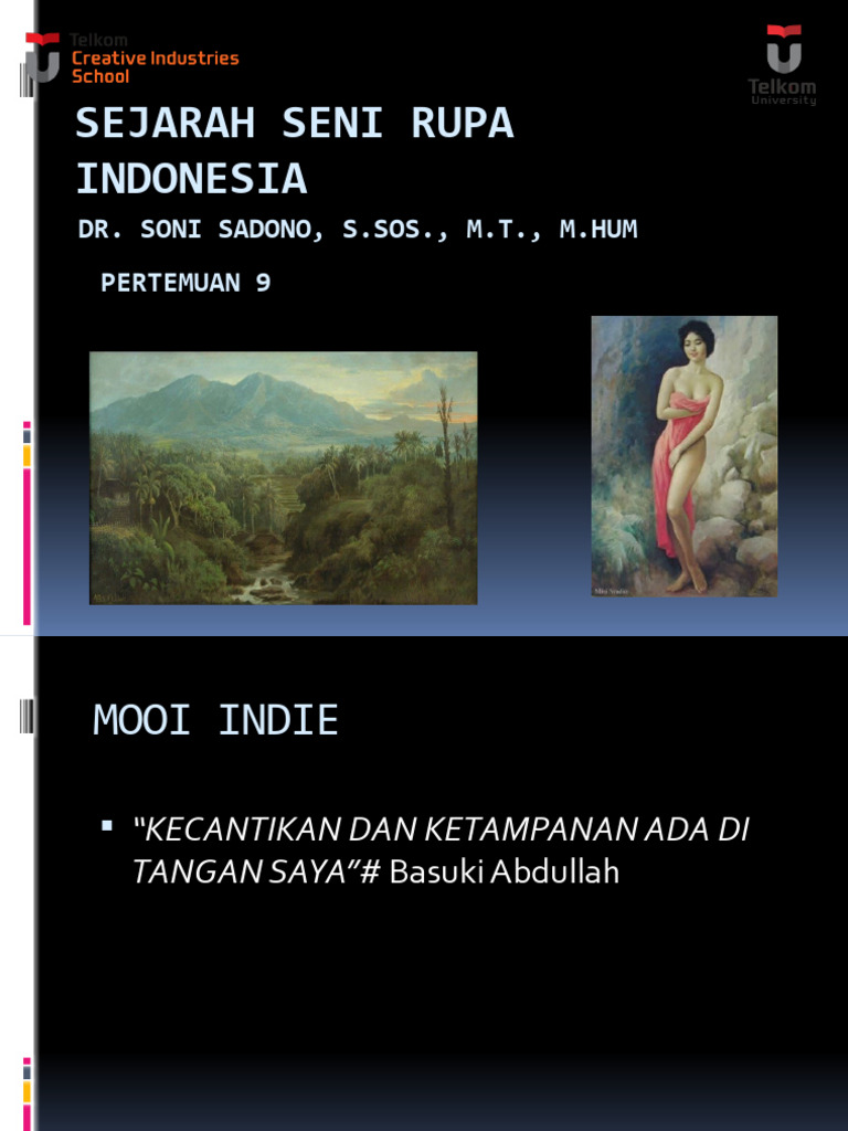 Pertemuan 9 Sejarah Seni Rupa Modern | PDF