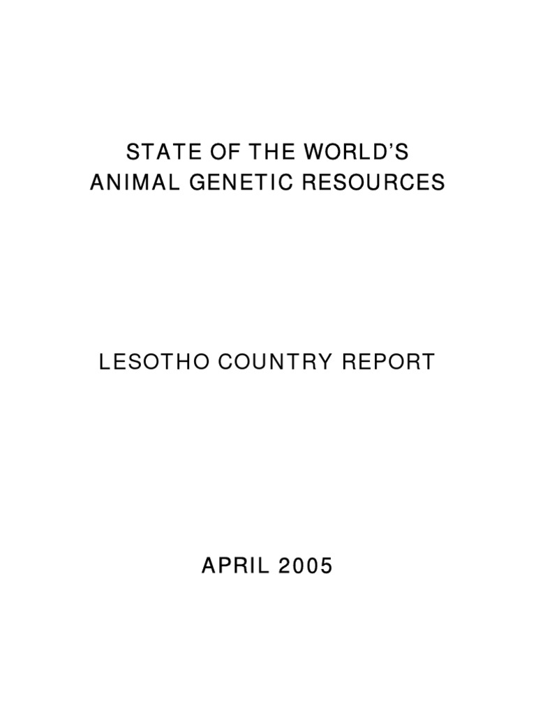 Lesotho | PDF
