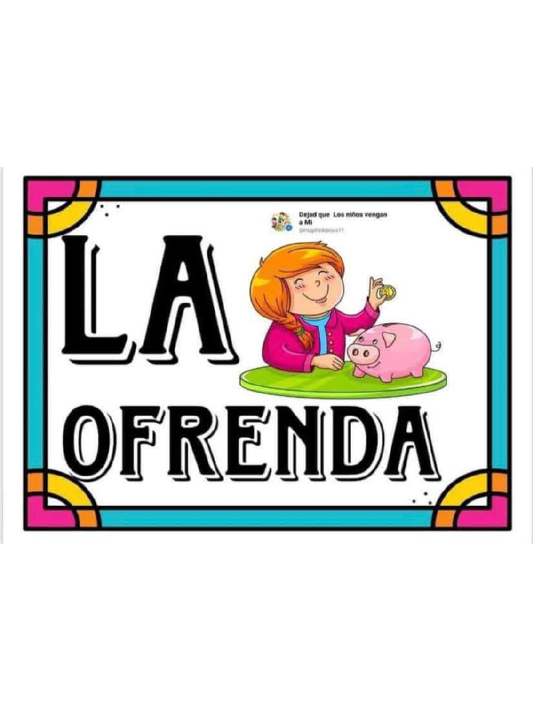 Ofrenda Niños | PDF