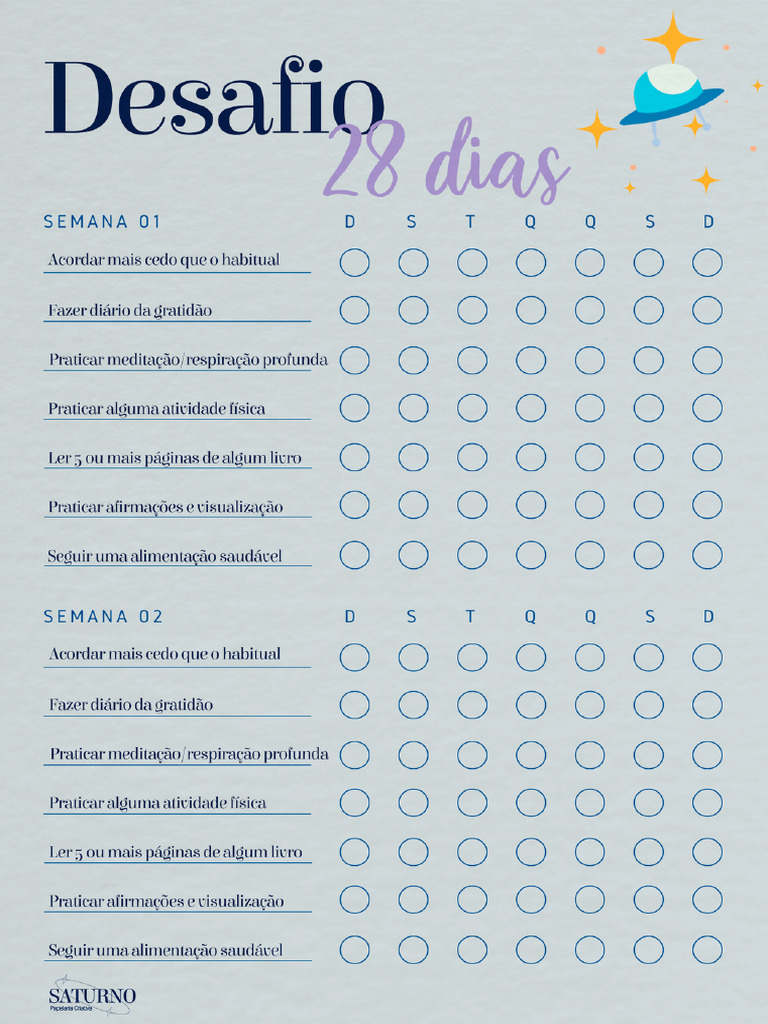 Desafio 28 Dias | PDF