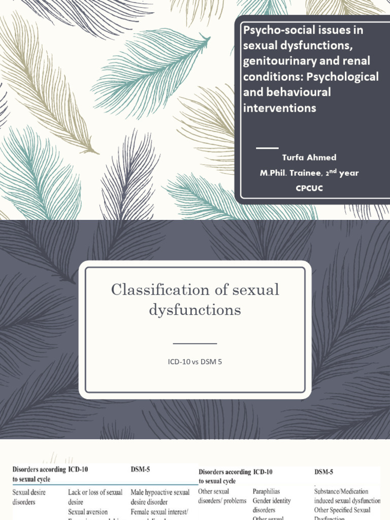 Sexual Dysfunction | PDF