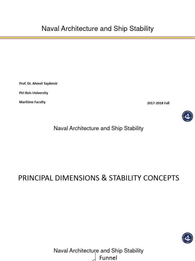 Principle Dimensions | PDF