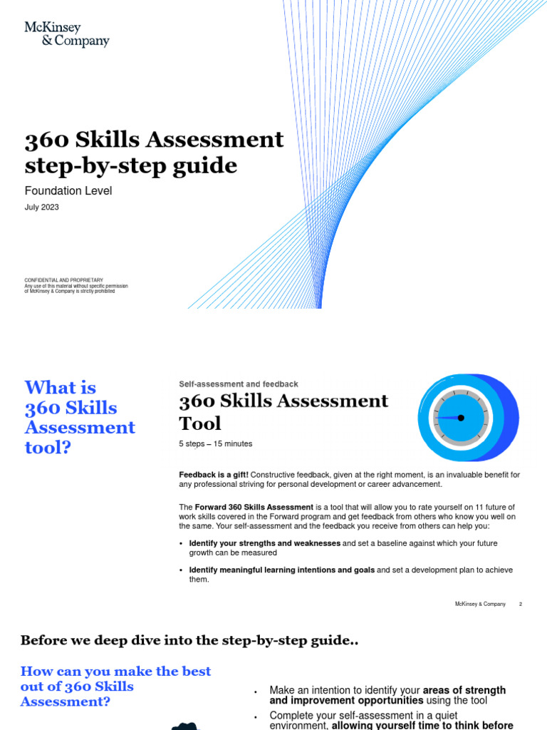Forward 360 Skills Assessment Guide | PDF