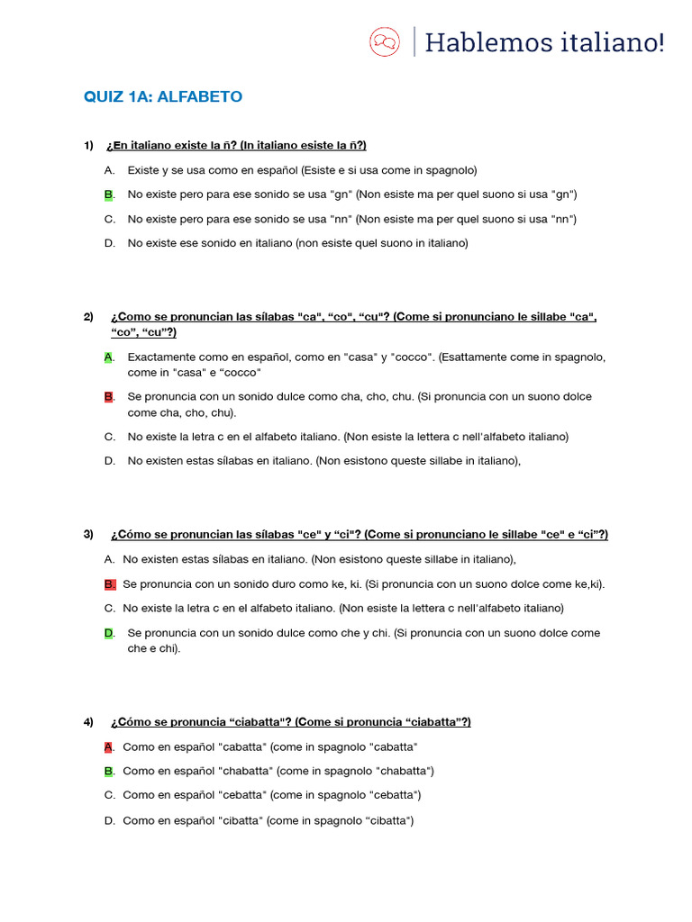 Quiz 1a | PDF | Grafemas | Tipografía