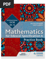 All 60 Topics - Exam Questions - Edexcel IGCSE | PDF | Area | Trigonometry