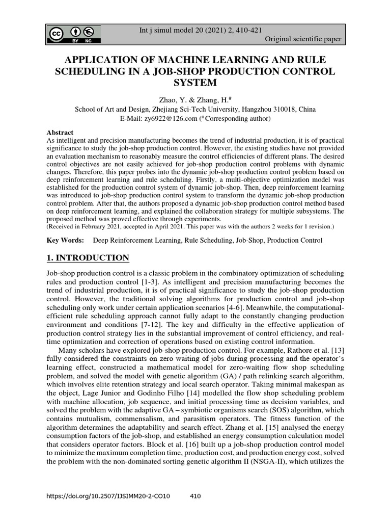 Jobshop and ML | PDF | Mathematical Optimization | Matrix (Mathematics) Jobshop and ML | PDF | Mathematical Optimization | Matrix (Mathematics)
