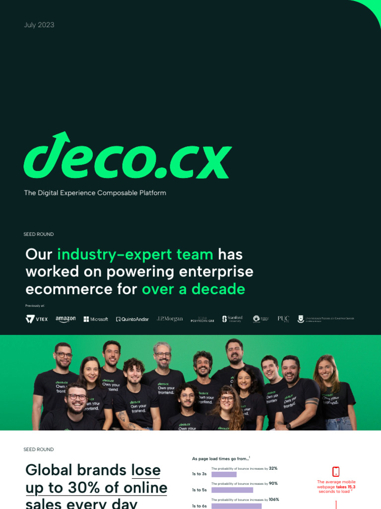 N1 - Ensligh Pitch Deck - Deco - CX | PDF