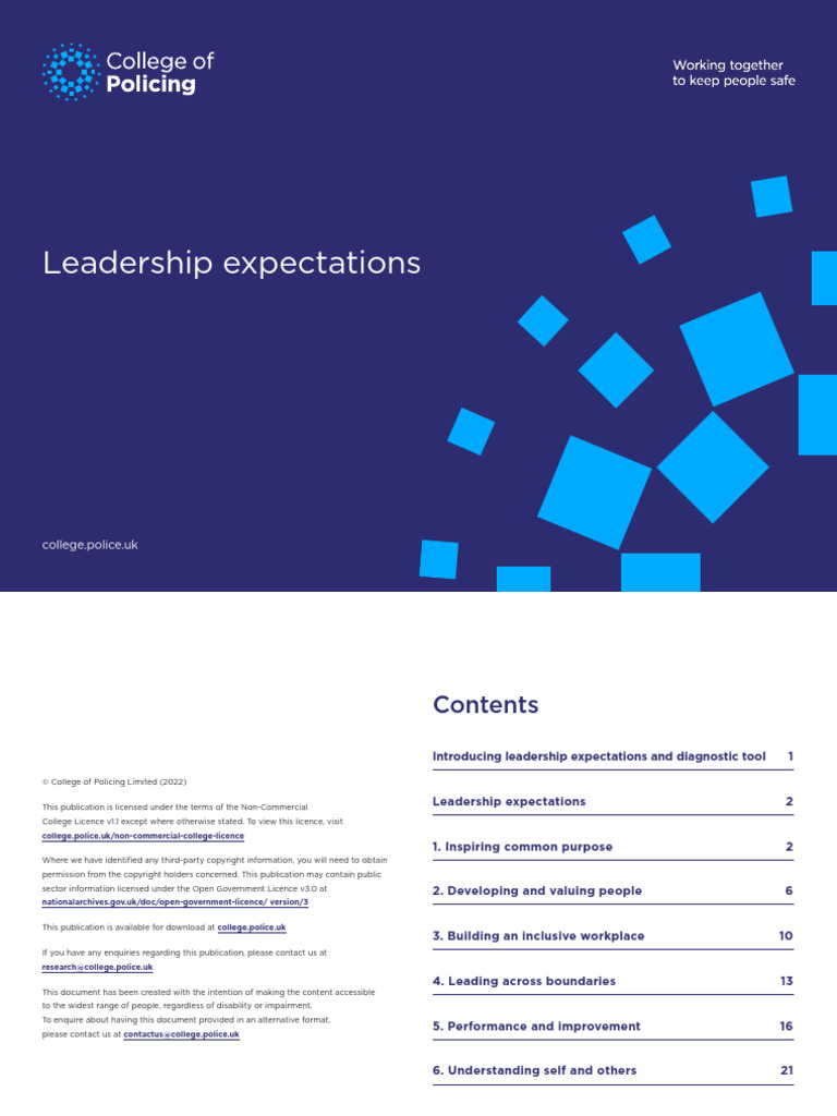 Leadership Expectations | PDF | Leadership | Diversity (Business)