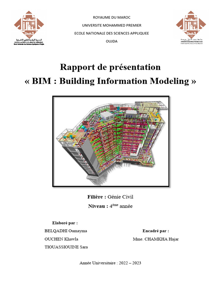 BIM dans le Génie Civil au Maroc | PDF | Building information modeling ...