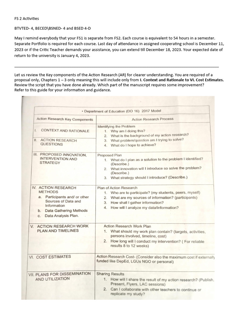 FS2 Learning Environment Activities Guide | PDF