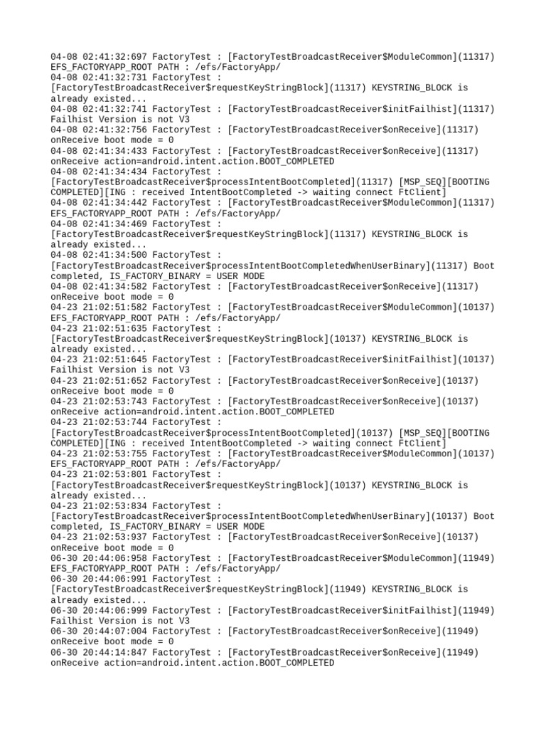Firstbootlog | PDF | Software | Computer Science