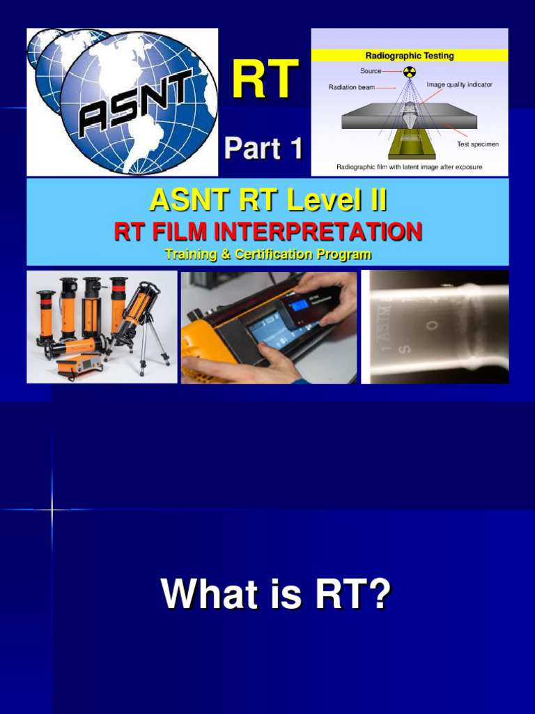 RT Testing Method Part 1 | PDF