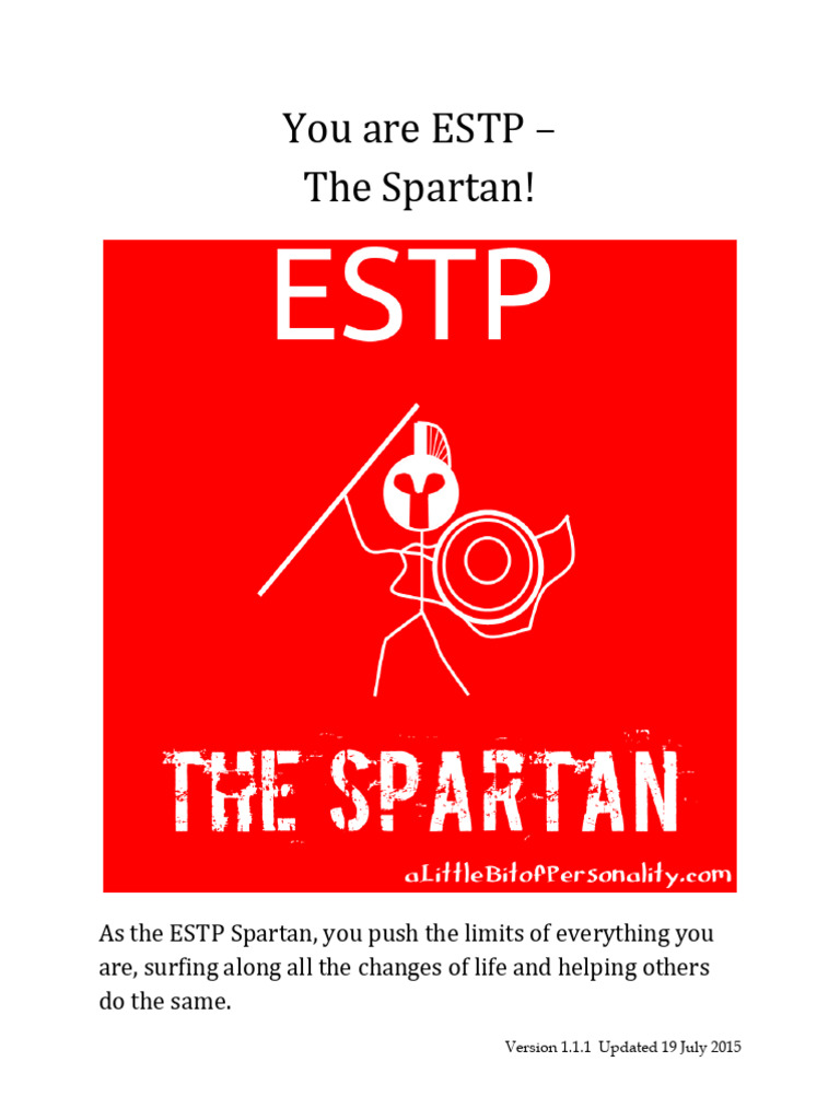 ESTP Spartan | PDF