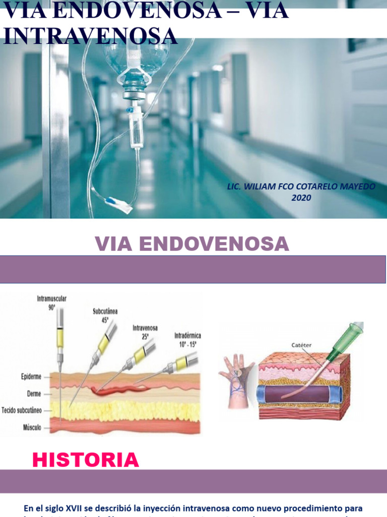 Actualizacion de Via Endovenosa 2020 Iq Consultores Babahoyo | PDF