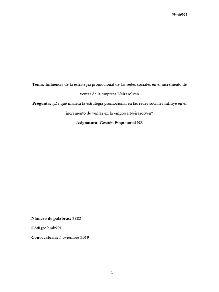 hmb991 Quimis | PDF | Crecimiento personal y profesional | Negocios
