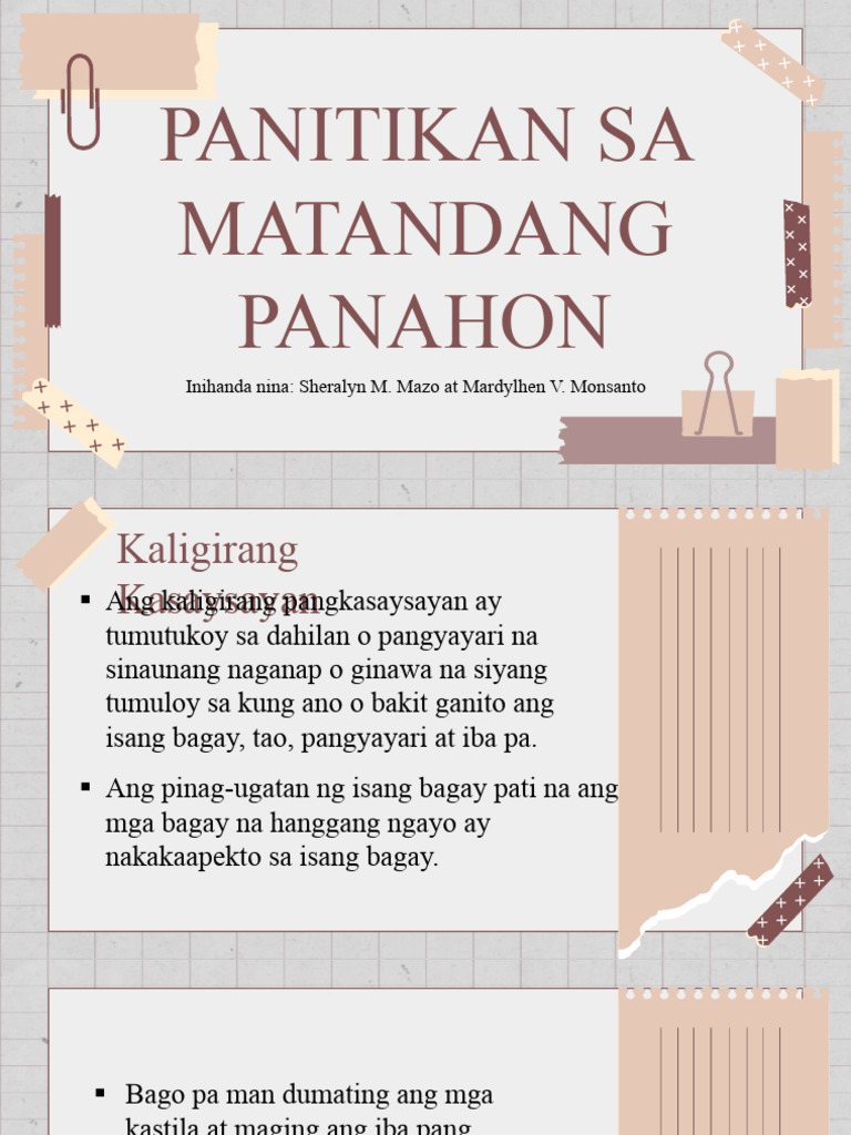 Panitikan Sa Matandang Panahon | PDF