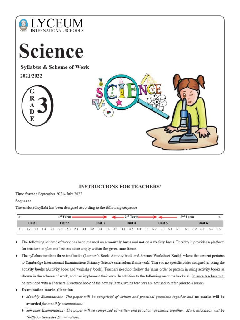 GR 3 Science | PDF