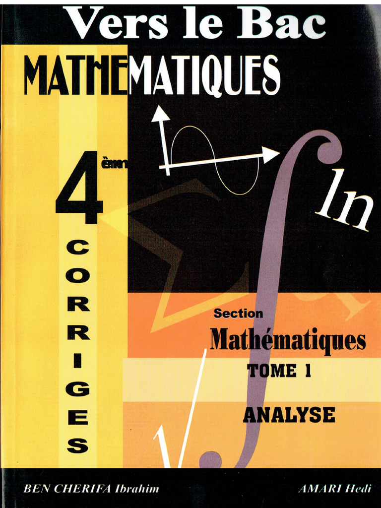 Vers Le Bac Math T1 | PDF