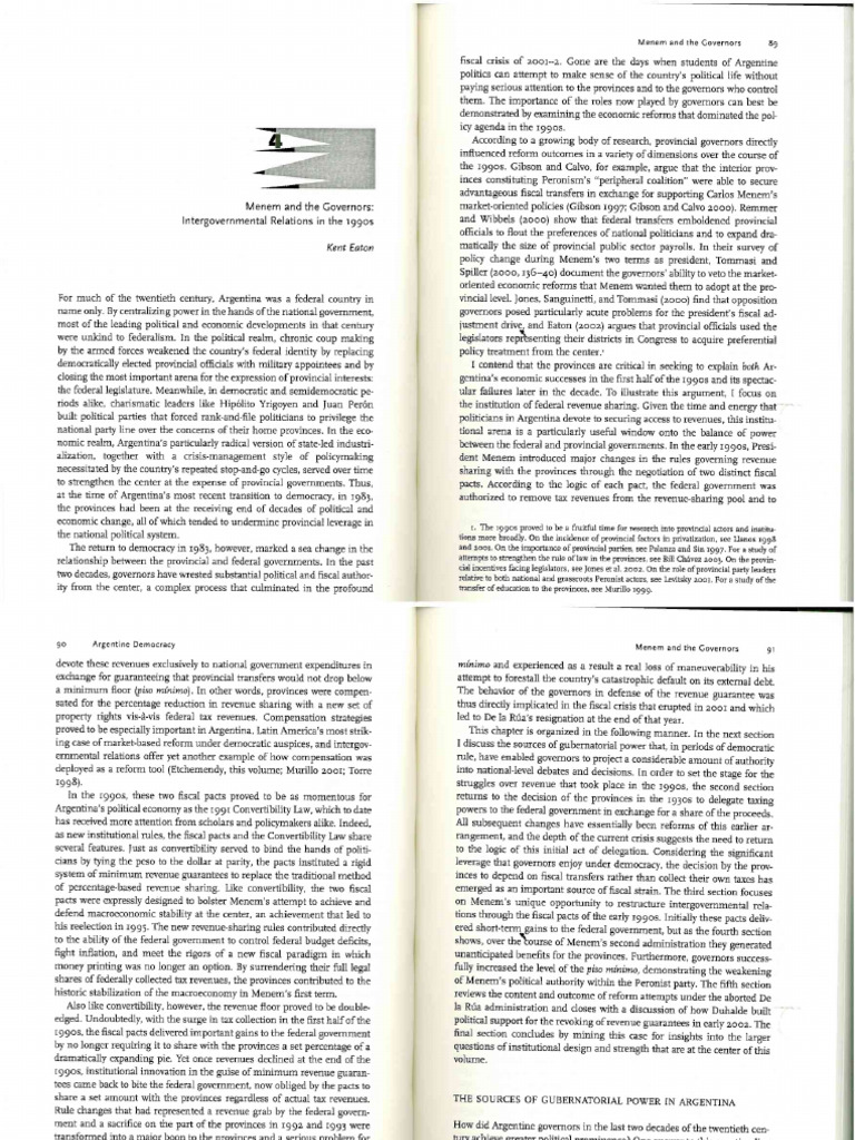 Steven Levitsky, Maria Victoria Murillo - Argentine Democracy - The ...