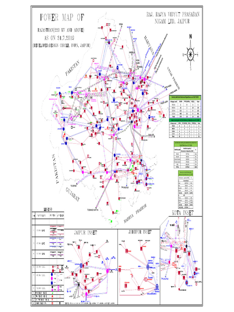 220KV Power Map | PDF