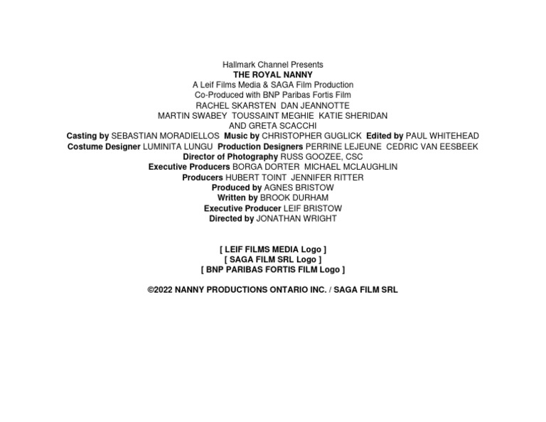 Royal Nanny Billing Block | PDF