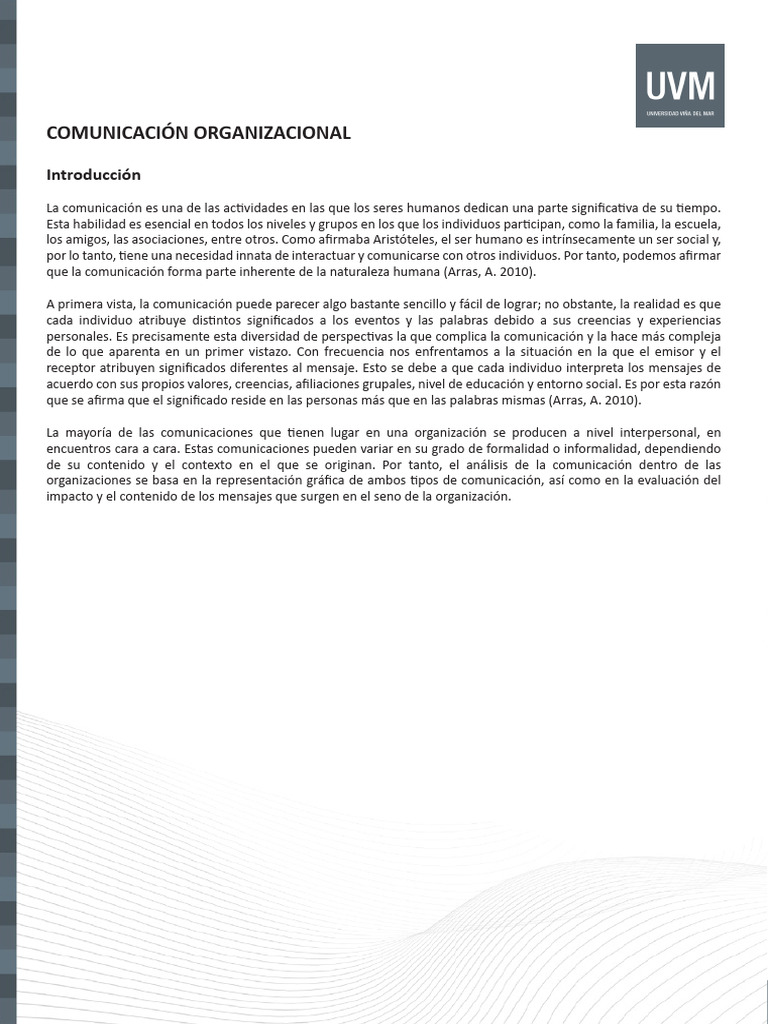 S2a1 Comunicación Organizacional | PDF