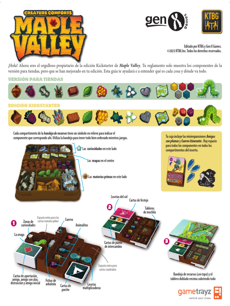 Mapley Valley Reglas Deluxe | PDF