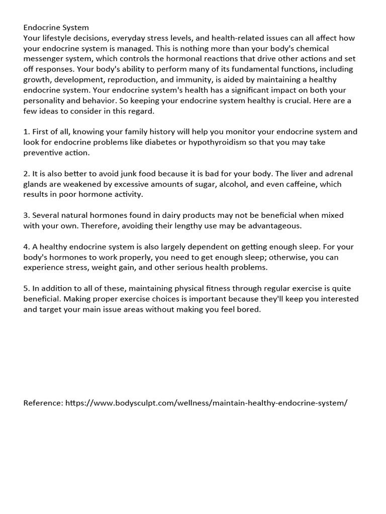 Endocrine&Reproductive System | PDF | Endocrine System | Infertility